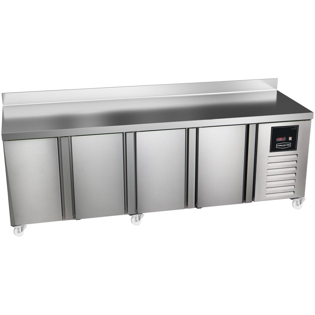 Sterling Pro Green SPI-7-225-40-SB 4 Door Refrigerated Counter With ...