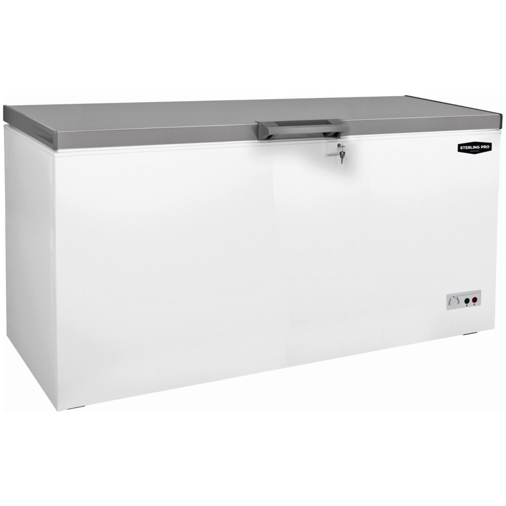 Sterling Pro Green SPC570SS Triple Mode Chest Freezer With Stainless ...