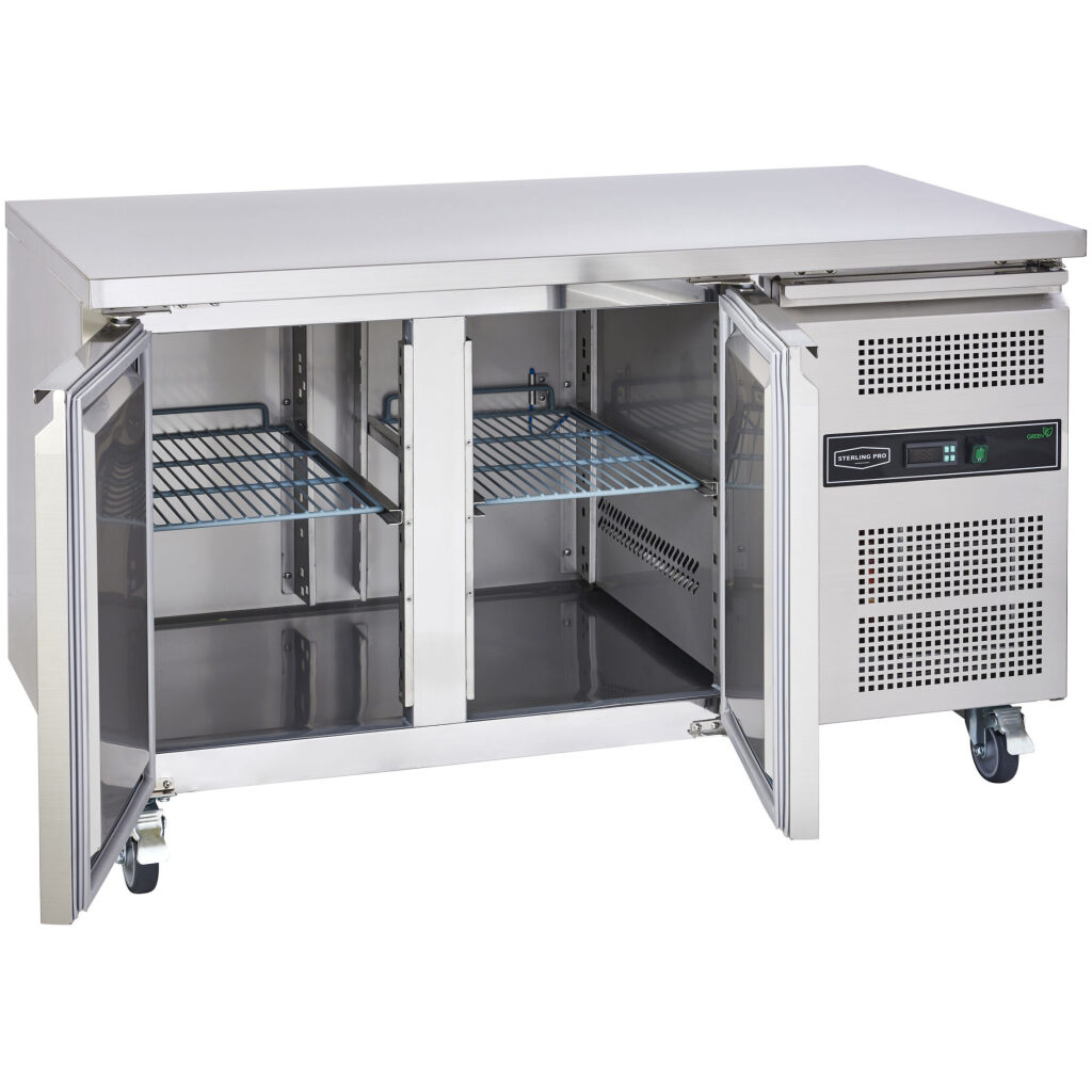 Sterling Pro Cobus SPCR200P 2 Door Refrigerated Counter, 282 Litres